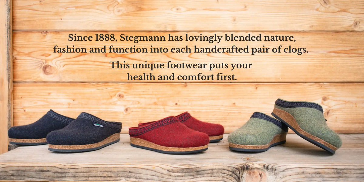 Women's Wool Clogs – Stegmann Clogs